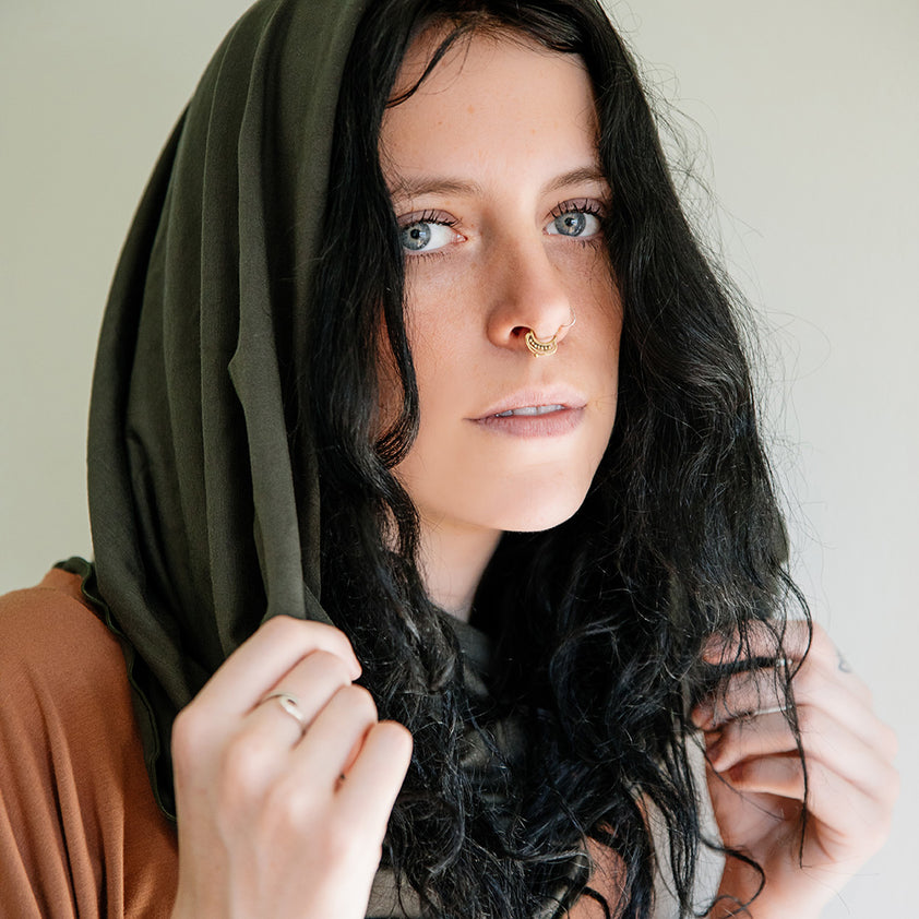 angelrox® loop infinity scarf shawl hood