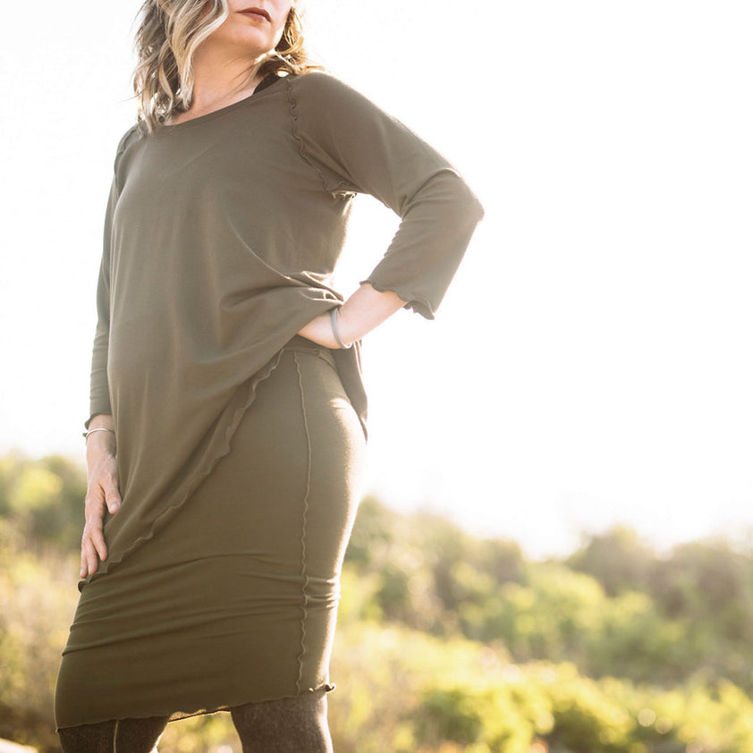 angelrox® HOURGLASS scarf shaper skirt